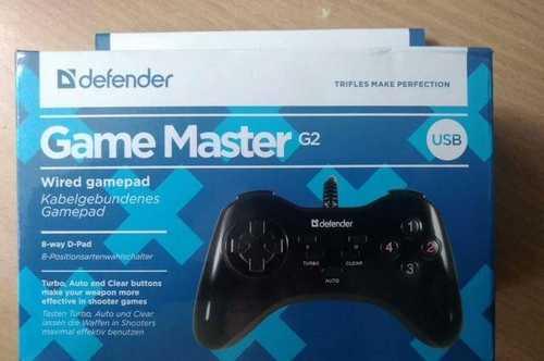 Геймпад для пк,проводной defender,game master