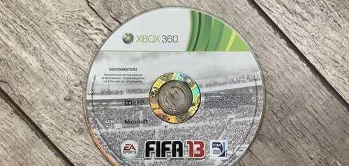 FIFA 13 Xbox 360 лицензия диск