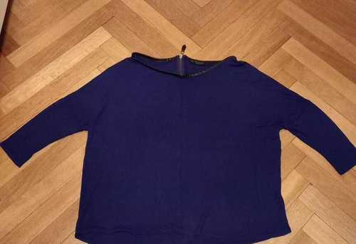 Женская кофта синяя Zara размер L