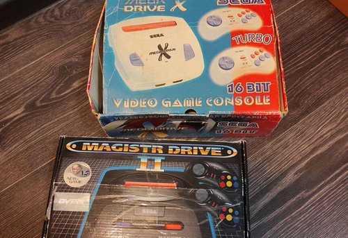 Игровые приставки sega mega drive/ magistr drive 2