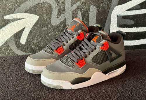 Кроссовки Nike Air Jordan 4 Retro Carbon Gray