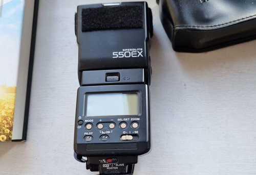 Вспышка камеры 550ex canon