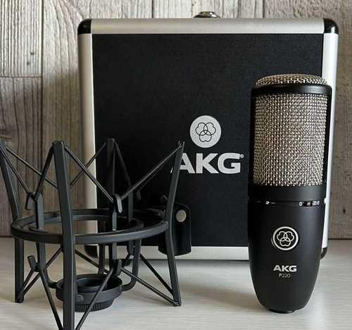 Akg p220 студийный микроофон (идеал)