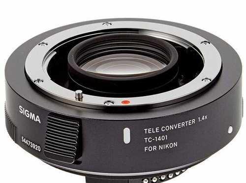 Sigma TC-1401 1.4x Teleconverter for Nikon (Новый)