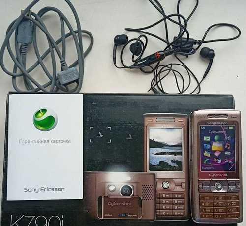 Sony Ericsson K790i оригинал полный комплект