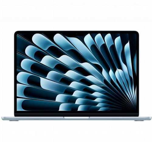 MacBook Air 13 2025 M4, голубой, 16/256 гб, Apple graphics 8-core