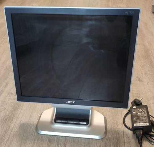 ЖК монитор 17" Acer AL1751 (A) + DVB T/T2