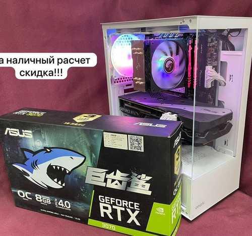 Игровой пк на RTX 3070, Ryzen 5600 16GB