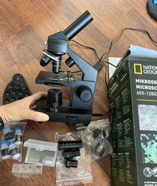 Микроскоп bresser national geographic 40X-1280X