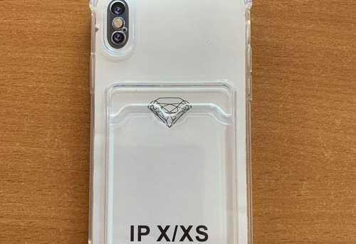 Чехол силиконовый на iPhone X/XS
