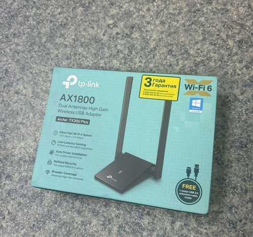 TP-Link TU20U Plus wifi адаптер usb