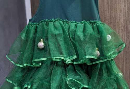 Детский костюм ёлочки,платье для девочки