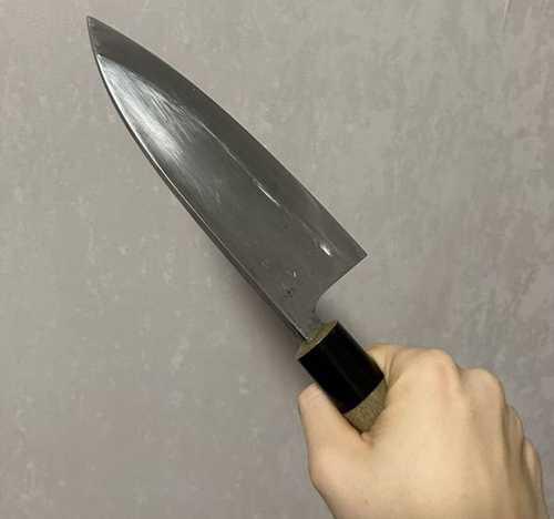 Восстановленый/Заточенный японский нож Деба