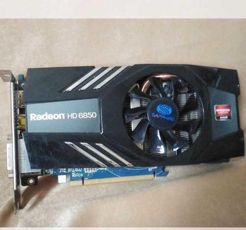 Видеокарта sapphire radeon HD 6850 под ремонт