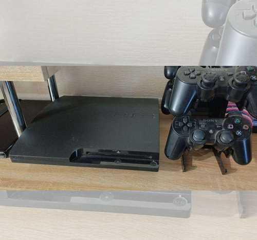 Sony PS3 slim прошитая 300gb