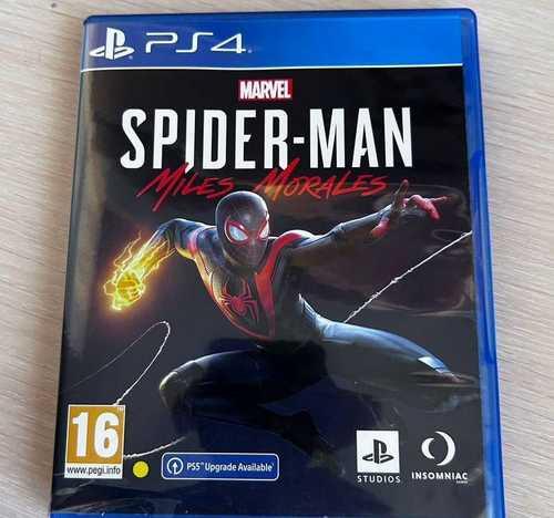 Игра на playstation 4 Spider Man Miles Morales