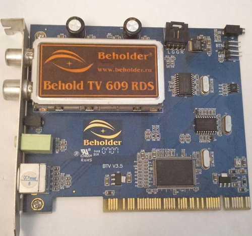 Тв тюнер behold tv 609 RDS