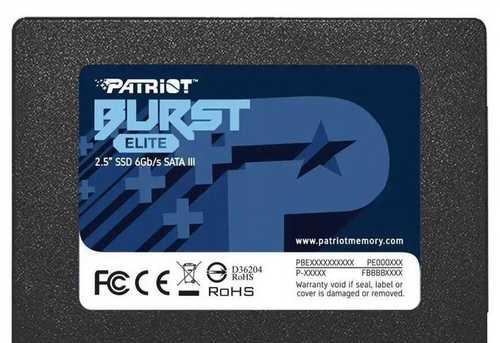 SSD накопитель Patriot Burst Elite PBE120GS25ssdr