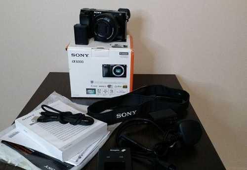 Sony a6000 + объектив 16-50 f/3.5-5.6 Пробег 14762