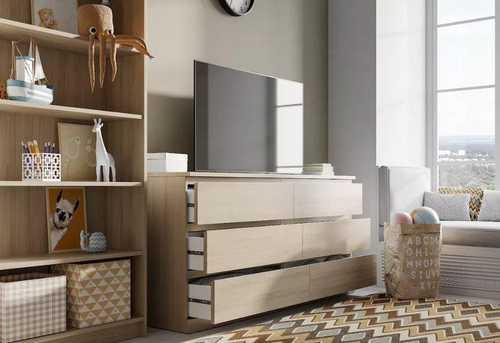 Стеллаж дубовый шпон Билли (Варма), IKEA