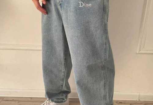 Широкие джинсы Dime голубые (big boy)