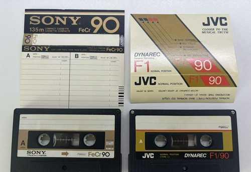 Аудиокассеты JVC sony