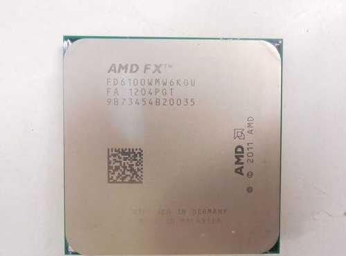 Процессор amd 6 ядер sAM3+ FX-6100 95w