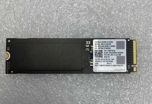 512Gb Samsung PM991A MZ-VLQ512B 2280 PCI-E