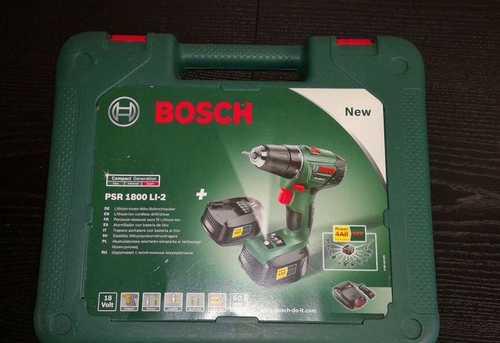 Шуруповерт Bosch PSR 1800 Li-2
