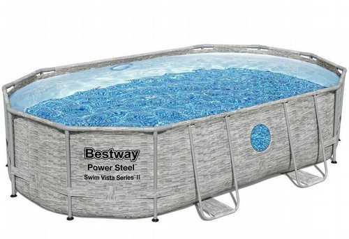 Каркасный бассейн Bestway 56946 488х305х107 см