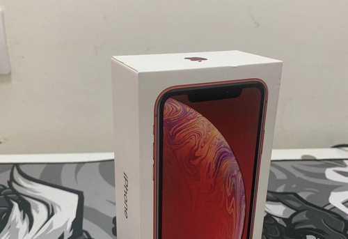 Коробка iPhone XR RED