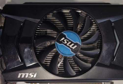 Bидеокарта MSI nvidia GeForce GTX 750 2GB