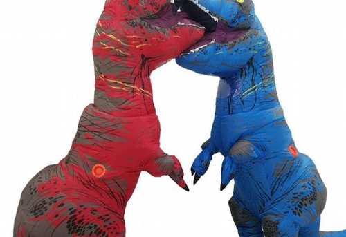Надувной костюм динозавр Т-Rex Аренда