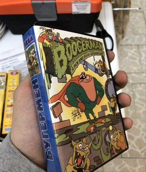 Картридж Sega «Boogerman»