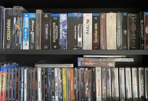 Огромная коллекция фильмов на blu-ray и 4k