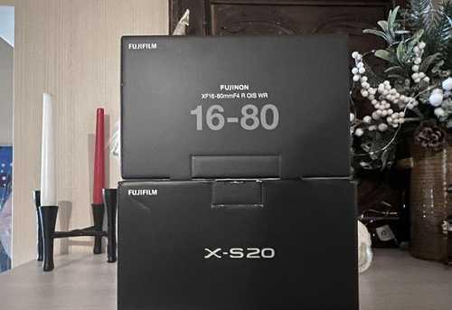 Fujifilm x-s20 kit 16-80mm offical fujifilm 3 года