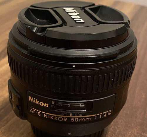 Объектив Nikon AF-S Nikkor 50 mm f/1.4G