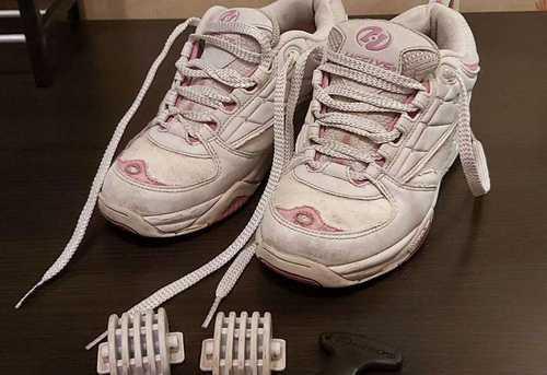 Кроссовки с колёсами heelys
