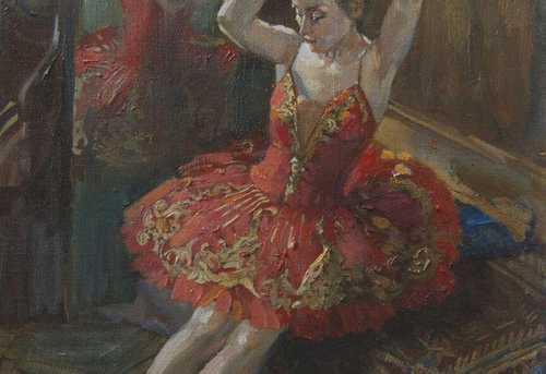 Картина "Балерина", живопись