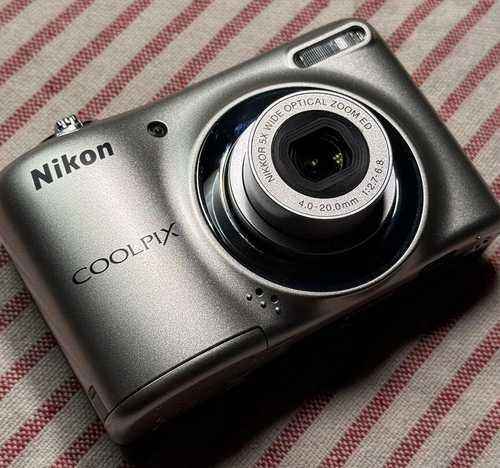 Мыльница Nikon Coolpix L25 silver y2k