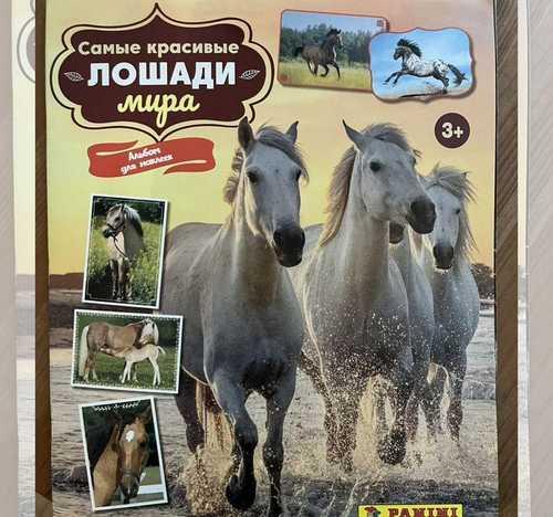 Panini наклейки Лошади мира