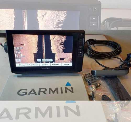 Эхолот Garmin Echomap Plus 93sv с датчиком CV52HW