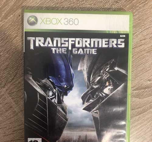 Диск на Xbox360 Transformers