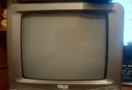Телевизор маленький черно белый
