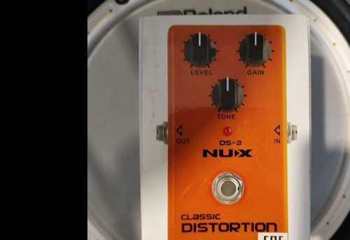 Педаль эффектов NUX DS-3 Classic Distortion