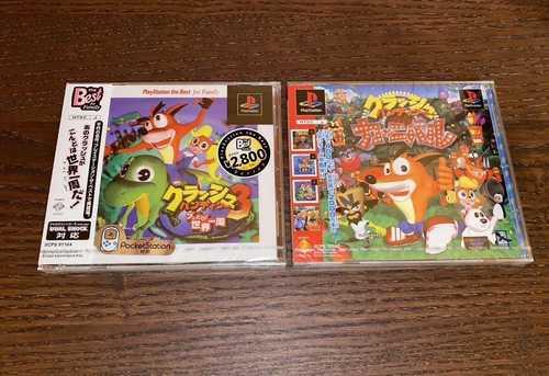 Новые игры Crash Bandicoot для PS1 Япония