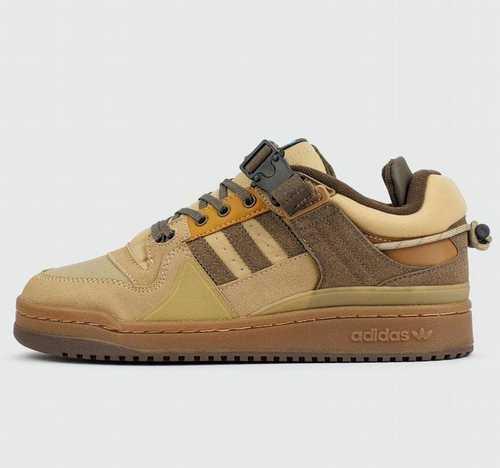 Кроссовки Adidas Forum Low x Bad Bunny Brown