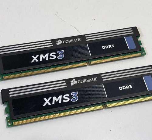 Оперативная память Corsair DDR3 8GB (2X4GB)