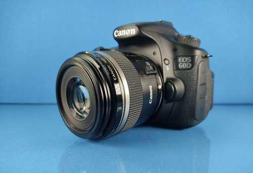 Canon EOS 60D kit EF-S 60mm f/2.8 USM