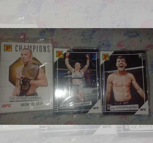 Карты ufc panini